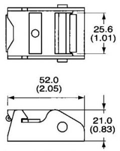 1" Overcenter Cam Buckle - CTS Cargo Tie-Down Specialty