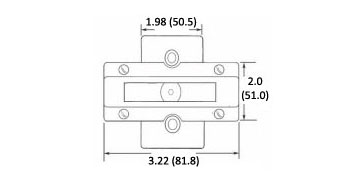 360° Swivel Single E Track with 2 Set Screws - CTS Cargo Tie-Down Specialty
