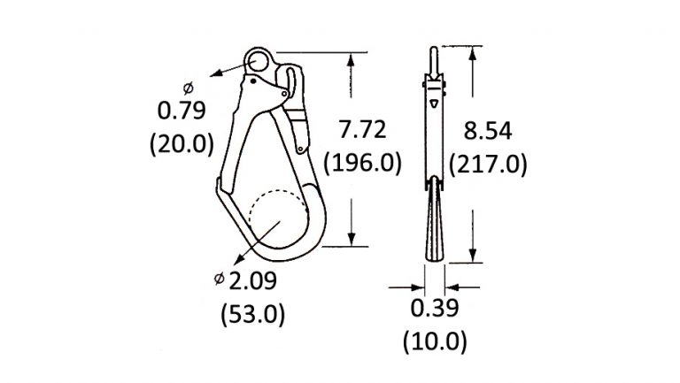 STEEL SNAP HOOK - CTS Cargo Tie-Down Specialty