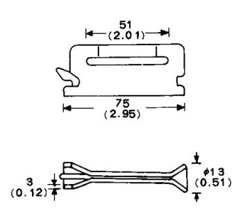 2" Spring E Fitting - CTS Cargo Tie-Down Specialty