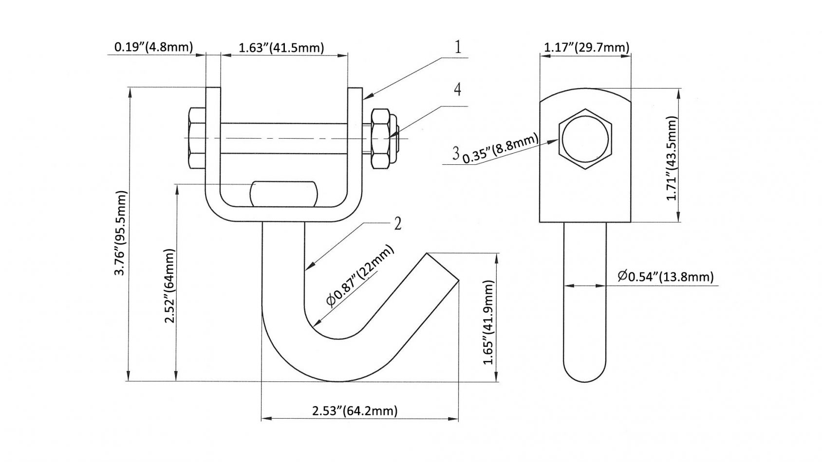 J-Hook / Swivel J-Hook Archives - CTS Cargo Tie-Down Specialty