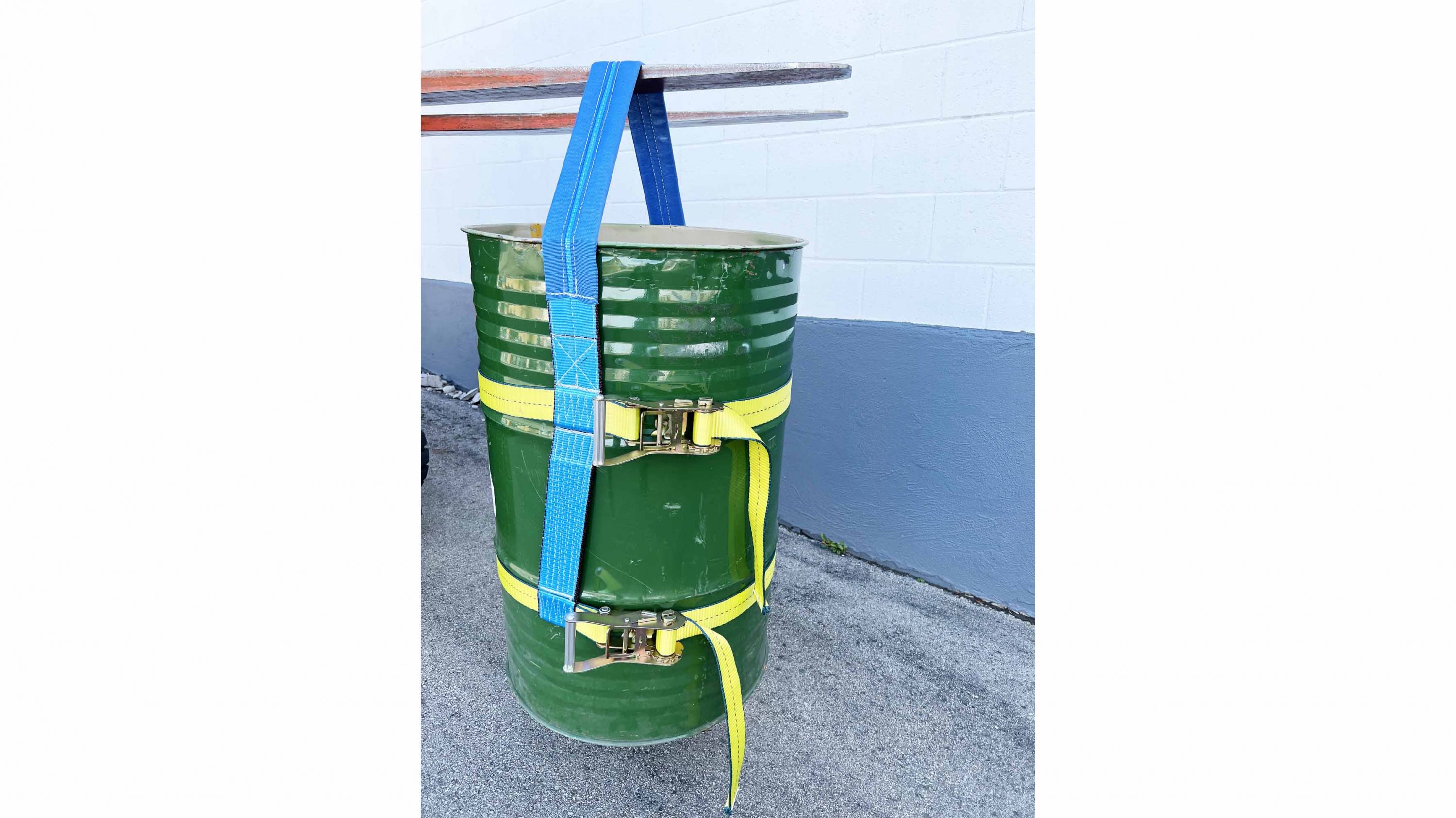 Drum Lifter Harness Feleolibe Drum Lifting Sling For 55 Gallon Drum, 2 ...