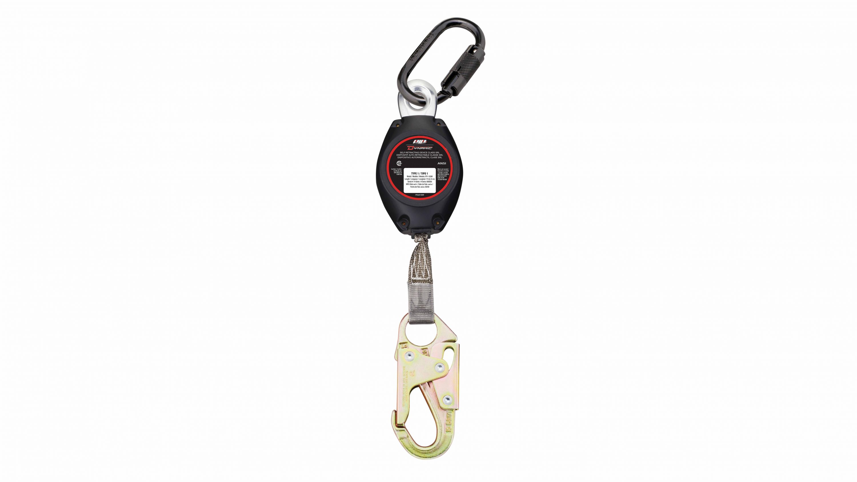 Self-Retracting Web Lanyard – CTS Cargo Tie-Down Specialty