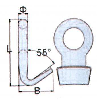 Barrel/ Drum Hook - CTS Cargo Tie-Down Specialty