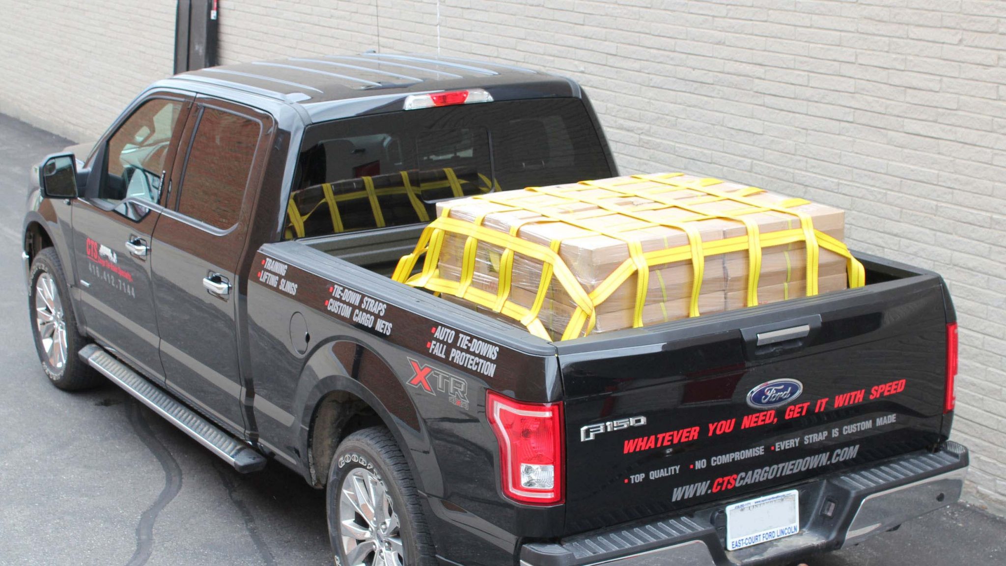 Custom Adjustable Heavy Duty Cargo Net – CTS Cargo Tie-Down Specialty